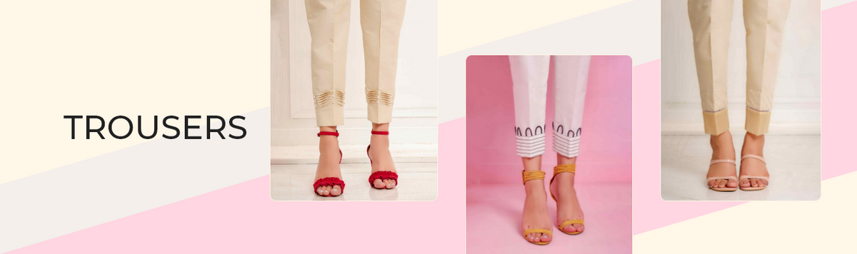 Latest Bottom Designs for Ladies in Pakistan - Women's Bottom – La Mosaïk